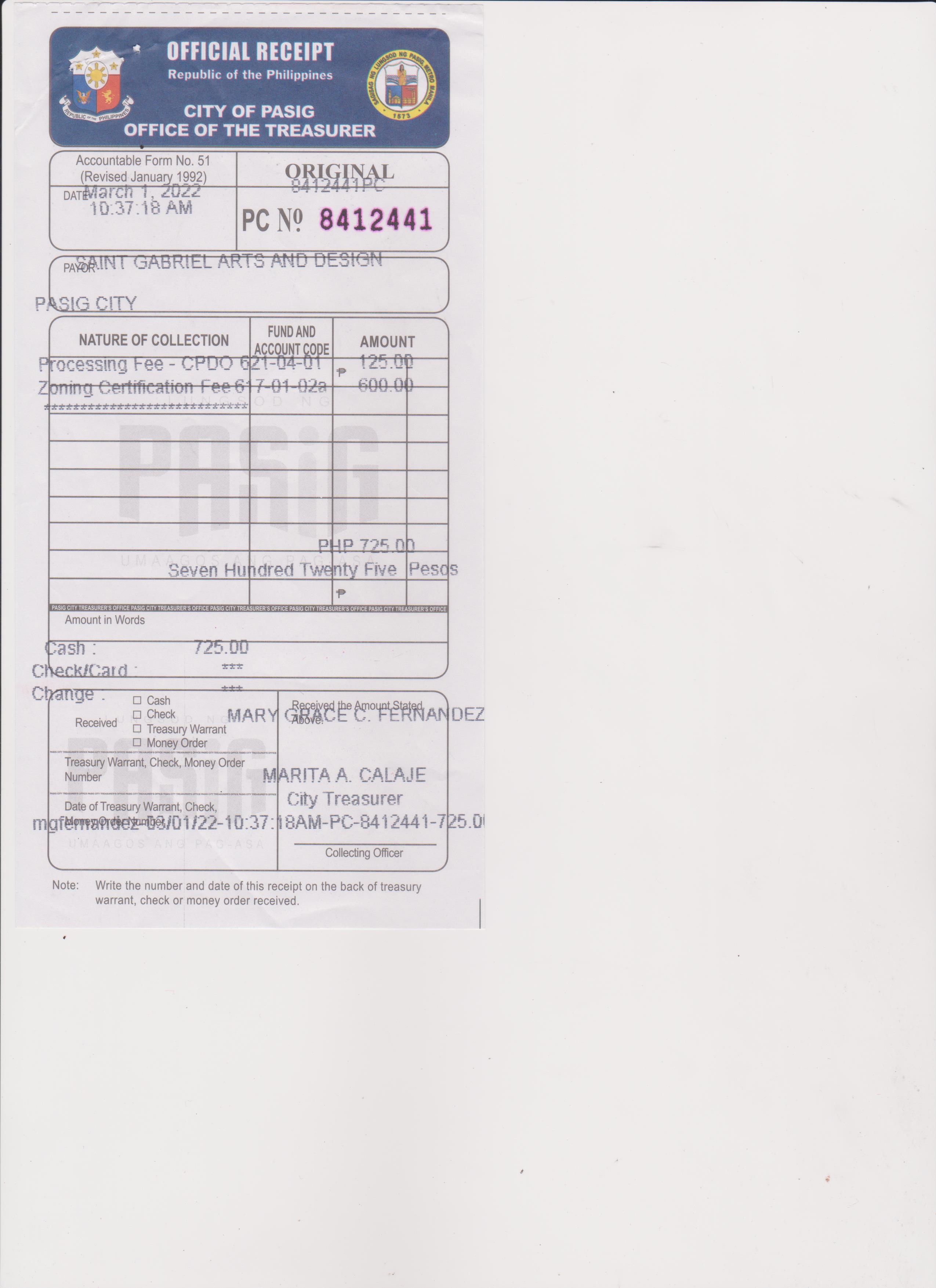 Business Permits – Architect Mayora